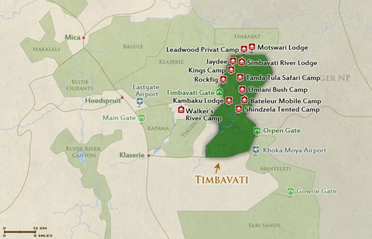 Timbavati Lodges Reservations - Kruger National Park - Timbavati ...
